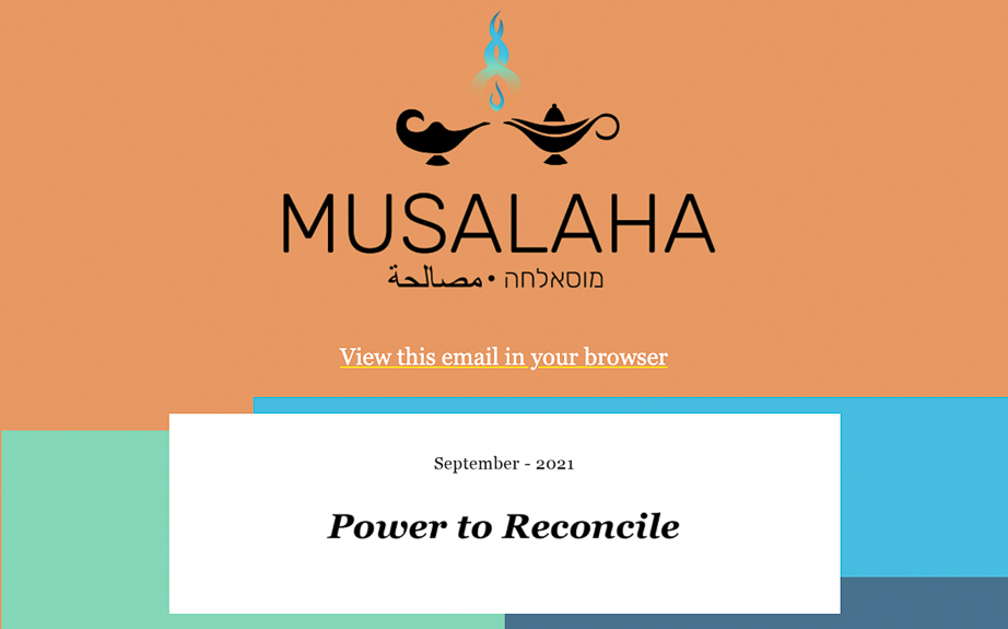 NEWSLETTER – Musalaha