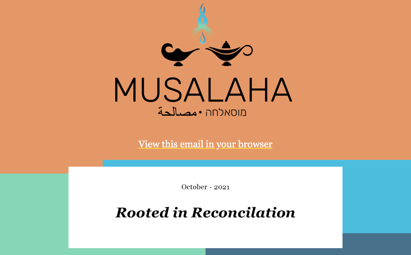 NEWSLETTER – Musalaha